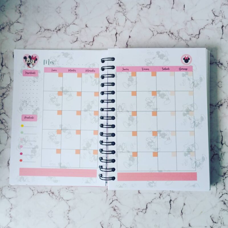 Planner Minnie Mouse – Trazos e Ideas Chile
